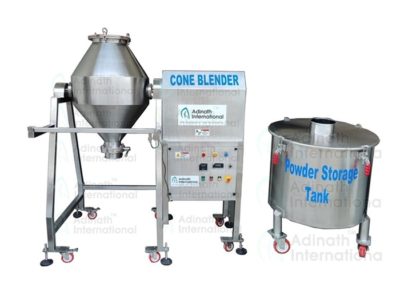 Double Cone Blender powder Working Principle