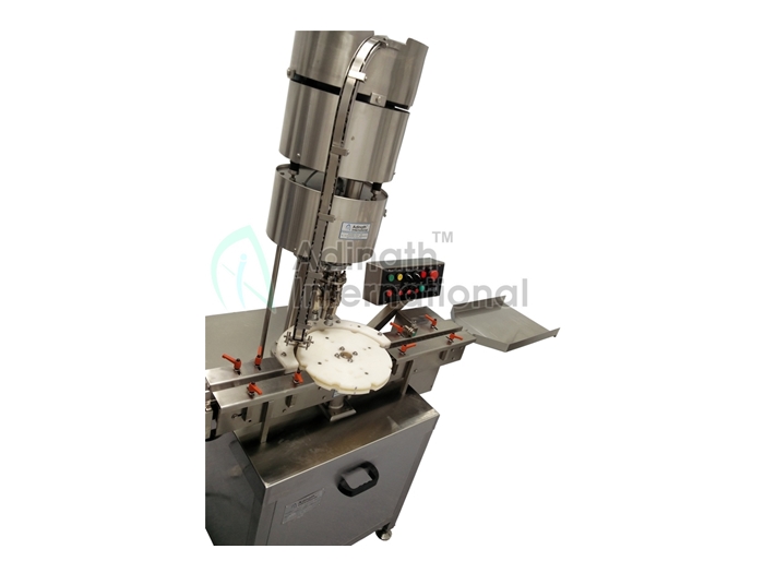 Automatic Single Head Vial Cap Sealing Machine - Vial Capping Machines ...