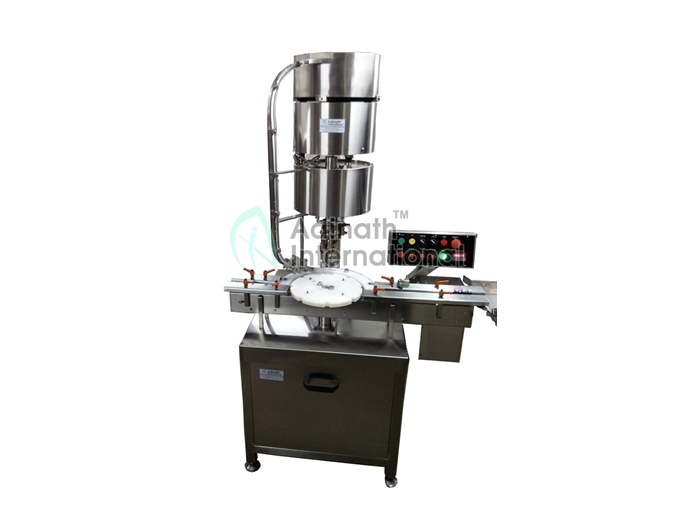 Automatic Single Head Vial Cap Sealing Machine - Vial Capping Machines ...