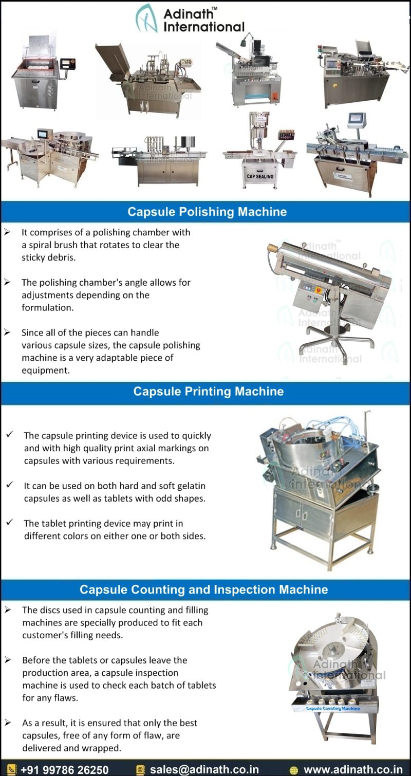 Capsule Tablet Counting Line Counting and Filling Line