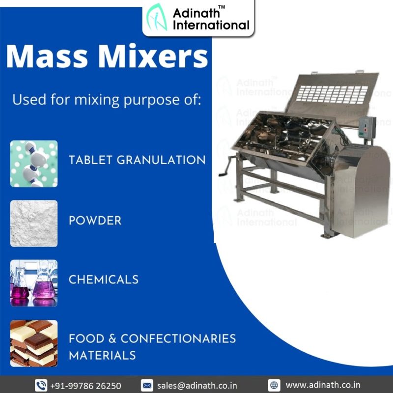Mass Mixer – Design, Application & Working Principle