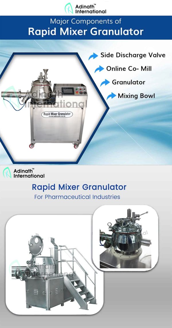 Essential Features of Rapid Mixer Granulators (RMG)