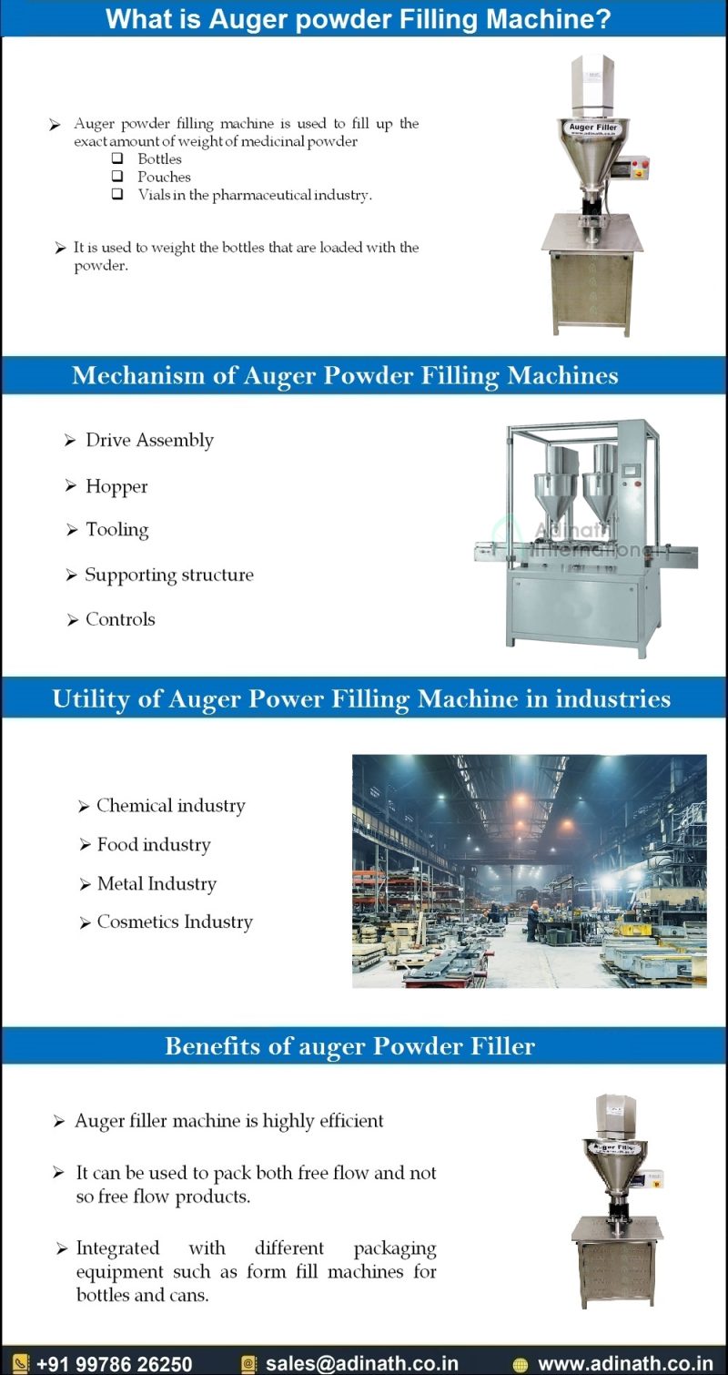Everything about Auger Powder Filling Machines