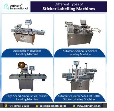 Uses of Labelling Machines of Ampoule, Vial and Bottles