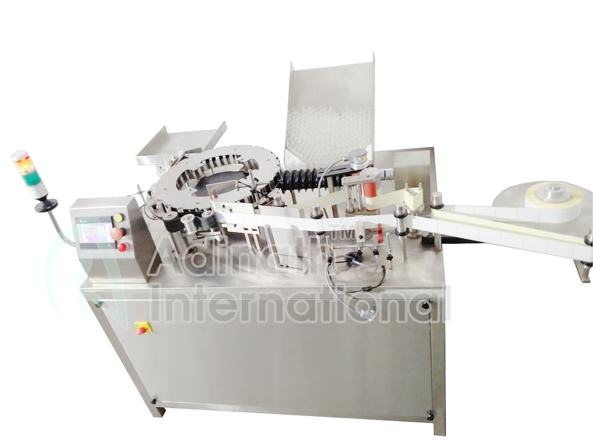 Ampoule Sticker Labeling Machine - Automatic Ampoule Sticker Labelling ...