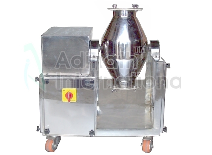 Pharmaceutical powder mixer, Double cone mixer