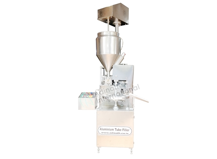 Tube Filling, Crimping and Batch Coding Machine