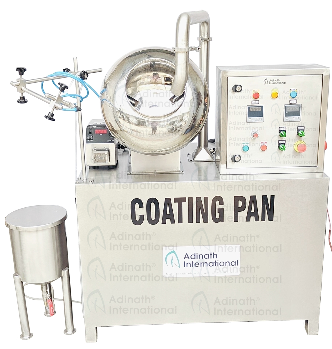 Tablet Coating Pan - Conventional Coating Pan, Small Tablet Coater ...